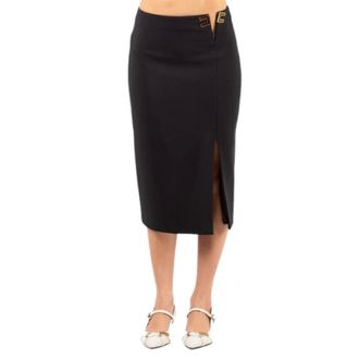 Elisabetta Franchi Damen, R&ouml;cke, Schwarzk, XSGr&ouml;&szlig;e