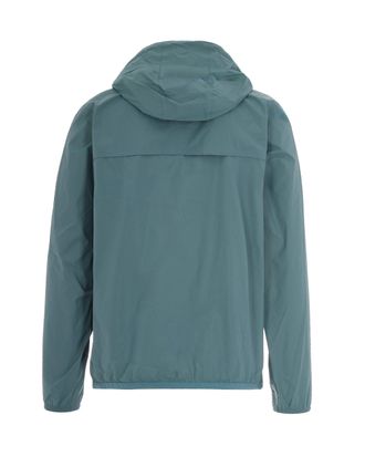 K-Way Mens Short Jacket Claude Green Mine Recycled Nylon