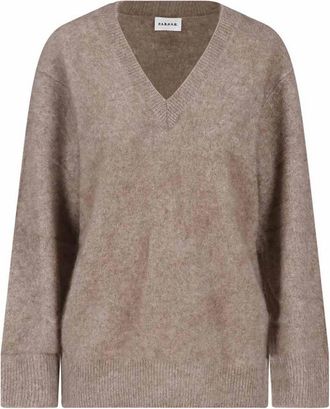 P.A.R.O.S.H. P. A.R. O.S. H. V-Pullover - Taupe