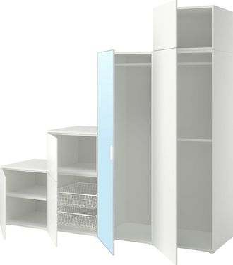 IKEA PLATSA Kleiderschrank mit 6 T&uuml;ren