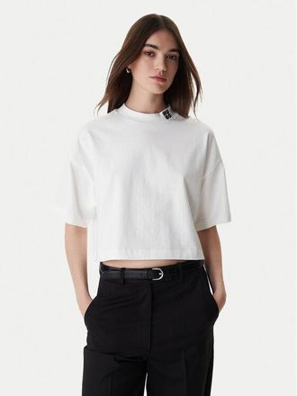 HUGO BOSS T-Shirt Damelody 50561189 Wei&szlig; Regular Fit