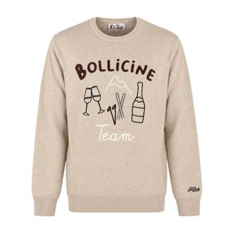 MC2 Saint Barth Pull en cachemire Heron - Homme - Sweatshirts et sweats &agrave; capuche - Beige - Taille: L