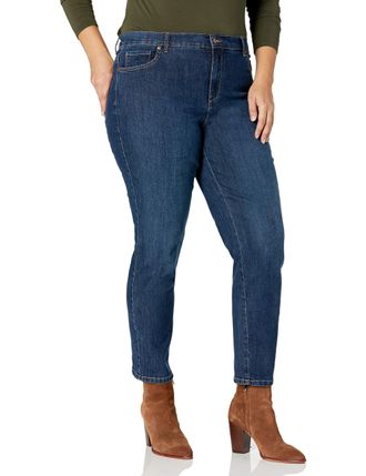 Gloria Vanderbilt Damen Amanda Classic High Rise Tapered Standard Jeans, Madison, 50