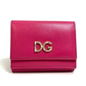 Dolce & Gabbana Portefeuille en cuir Pre-owned - Femme - Pre-owned - Rose - Taille: ONE Size