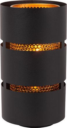 Lucide ROSAS - Tischlampe - Ø 16 cm - 1xE27 - Schwarz