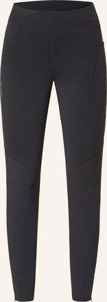 Salomon Lauf-Tights Sense Stow schwarz