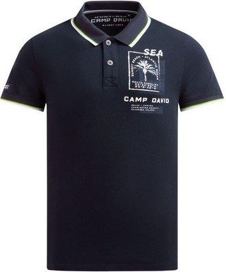 Camp David Poloshirt aus Baumwolle