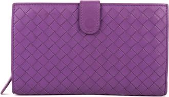 Bottega Veneta Crossbody Bags - Continental Wallet - Gr. unisize - in Violett - f&uuml;r Damen