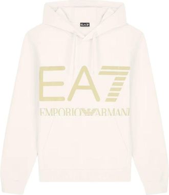 Emporio Armani Felpa Logo Series - - Sweatshirts & Hoodies - Herren - Beige - L