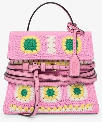 Moschino Femme, Sacs, Multicolore, Taille: ONE Size Tie Me Small Handbag