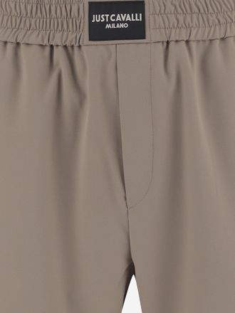 Just Cavalli Mens Trousers Natural Polyester