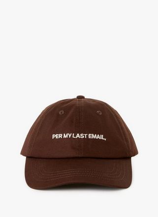 Selected Casquette en coton