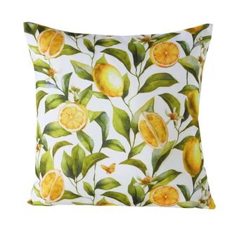 Boltze Kissen Zitrone, Dekokissen 45cm 2010758