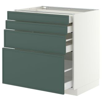 IKEA METOD / MAXIMERA Unterschr., 4 Fronten/4 Schubladen