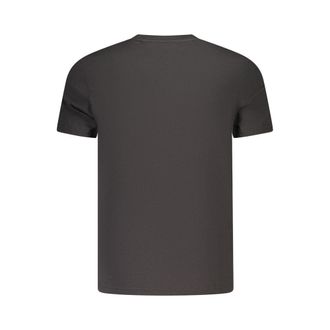 Tommy Hilfiger Logo-Embroidered Cotton T-Shirt - Black