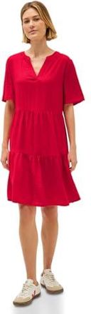 Cecil B144594 Robe &agrave; Volants Longueur Genou, Rouge Pomme glac&eacute;e, XS Femmes