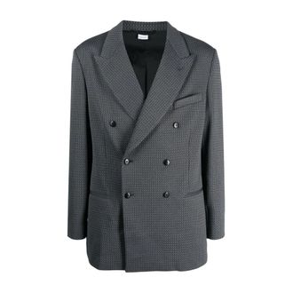 Random Identities Punto Tessuto Blazer - - Jackets - Herren - Grau - L