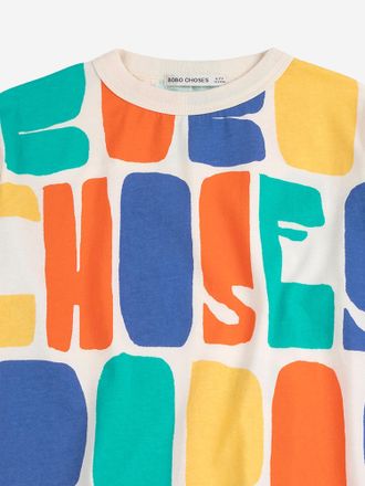 Bobo Choses Girls T-Shirt Organic Cotton Multicolour T-Shirts And Polos