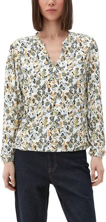 s.Oliver Damen T-Shirt Langarm White 46