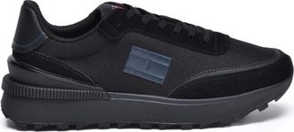 Tommy Jeans Homme, Chaussures, Noir, Taille: 40 EU Technical Runner ESS