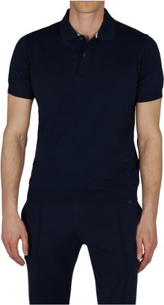 Paul & Shark Homme, Tops, Bleu, Taille: 2XL Polo Bottoni Cotone