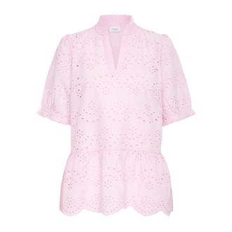 Saint Tropez GeleksaSZ Bluse - - Blouses & Shirts - Damen - Rosa - L