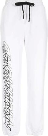 John Richmond pantalon imprimé à taille élastiquée - Blanc