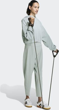 adidas adidas Performance - All Me - Yoga Essentials - Pantalon de yoga - Sauge-Vert