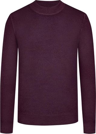 Gran Sasso Pullover aus Schurwolle mit Stehkragen in
