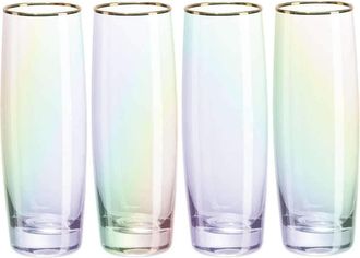 Root7 G&Tea Margarita & Gin Ballongl&auml;ser Prosecco Stemless 4 pack