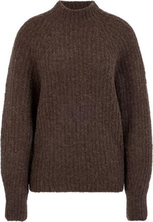 Marc Cain Pull &agrave; col roul&eacute; - Femme - Pulls - Brun - Taille: 40 FR