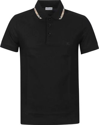 Burberry Homme, Tops, Noir, Taille: M Polo
