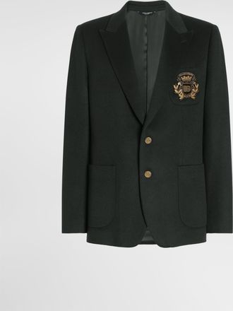 Dolce & Gabbana Einreihige Jacke Portofino Aus Kaschmir - Mann Anz&uuml;ge Und Blazer 52