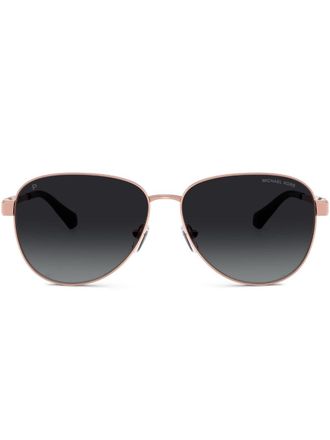 Michael Kors Sonnenbrille mit rundem Gestell - Rosa