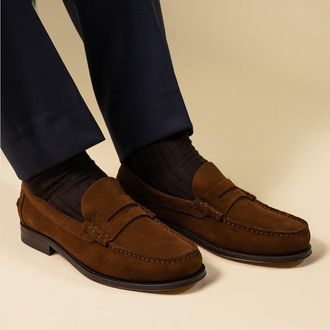 Bexley Yale - Mocassin homme marron