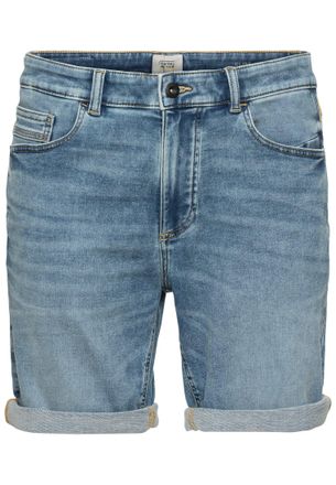 Camel Active Herren fleXXXactive Bermudashorts Slim Fit Hellblau, menswear-46IN