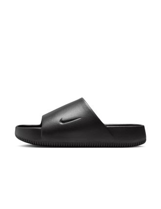 Nike Herren Calm Slide Sneaker, Black/Black, 42.5 EU
