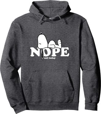 Peanuts Snoopy Nope Pullover Hoodie