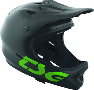Tsg 750829-50-464 Helm, schwarz/gr&uuml;n