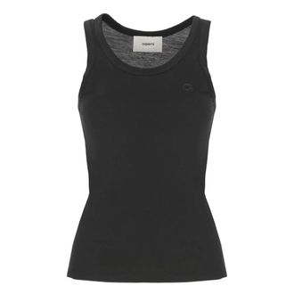 Coperni Femme, Tops, Noir, Taille: 40 FR D&eacute;bardeur Logo