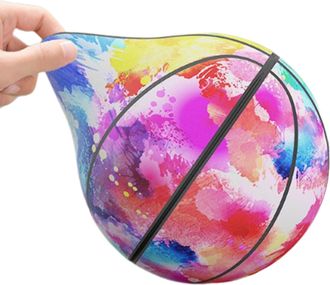 Generico Leiser Schaumstoff-Basketball, leises Trainingsspielzeug mit Regat-Ball f&uuml;r den Innenbereich, Trainingswerkzeug zur Verbesserung der F&auml;higkeiten im In