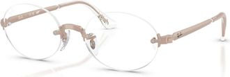 Ray-Ban unisex, Accessoires, Rose, Taille: 54 MM Rx3929V Optical Frame