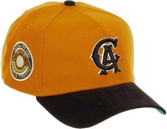 New Era California Angels MLB All-Star Game 1967 Stadium Sidepatch Orange Black Cord 9Forty A-Frame Snapback Cap - One-Size