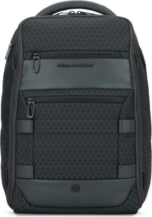 Piquadro sac à dos à motif géométrique - Vert