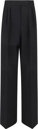 Max Mara Femme, Pantalons, Bleu, Taille: 36 FR Pantalon Secolo
