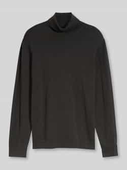 Tom Tailor Rollkragenpullover mit Feinstrickstruktur