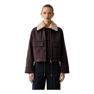Marc O'Polo Veste courte - Femme - Vestes - Brun - Taille: 36 FR