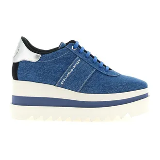 Stella McCartney Femme, Chaussures, Bleu, Taille: 38 1/2 EU Sneakelyse Baskets