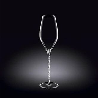 Wilmax England Wilmax WL-888104/2C Champagnerflöte, 300mL Kapazität, 2 Stück