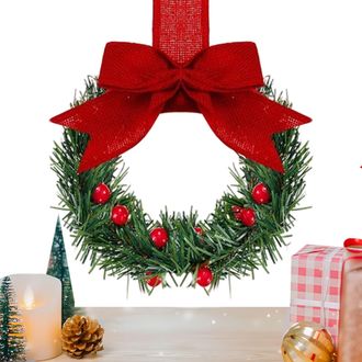 Generic K&uuml;nstliche Beerenbandkr&auml;nze - Gr&uuml;ne Schranklammer H&auml;ngender Rustikaler Charme, Ferienbauernhofdekoration, K&uuml;chent&uuml;rornament-Set | Festliche Akzentst&uuml;c